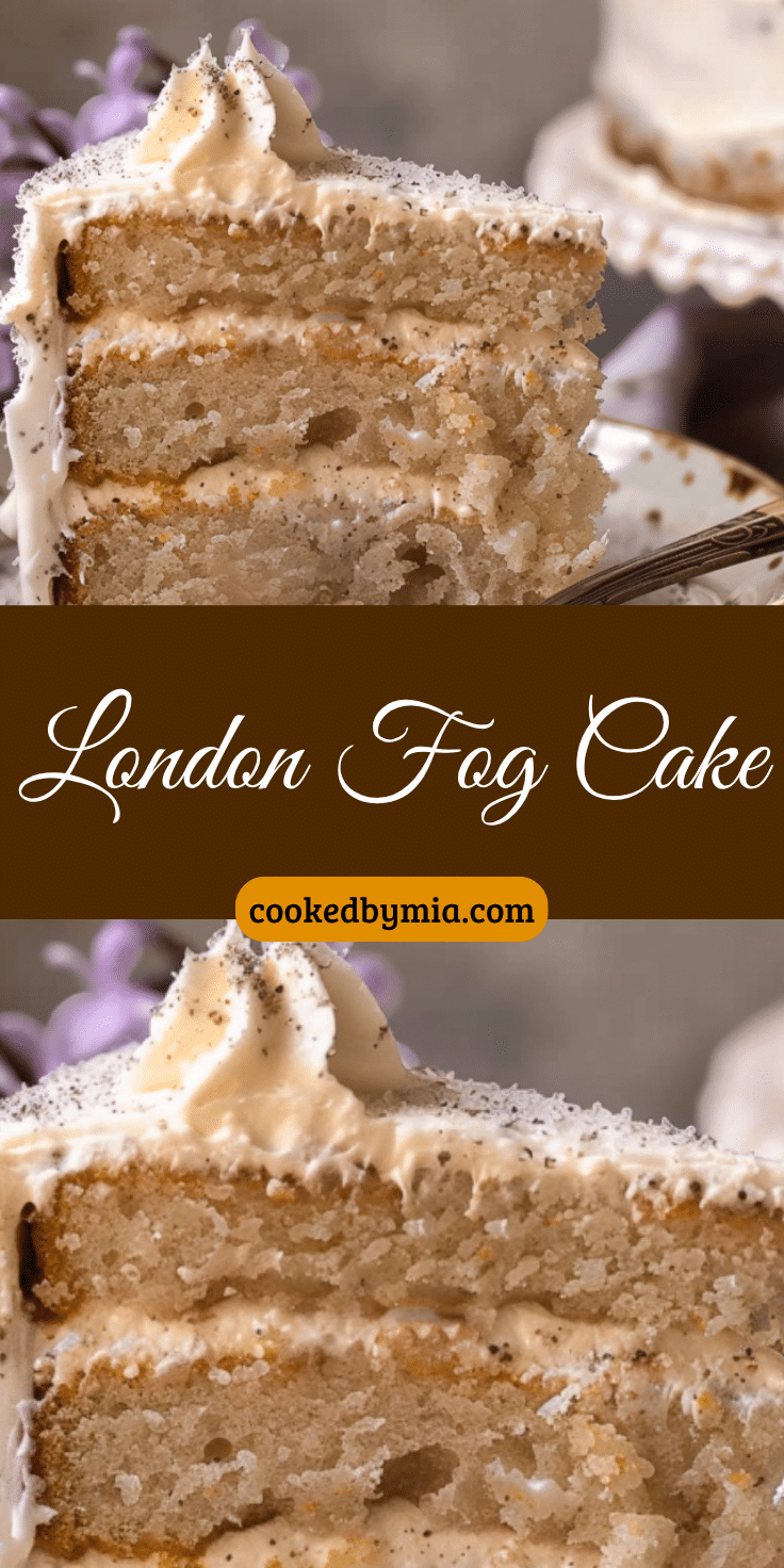 London Fog Cake - Cooked By Mia