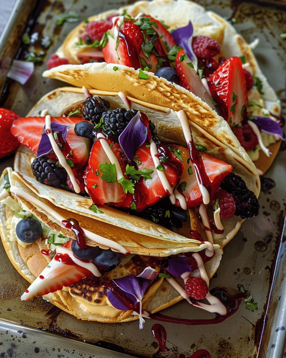 Pancake Tacos - Cooked By Mia