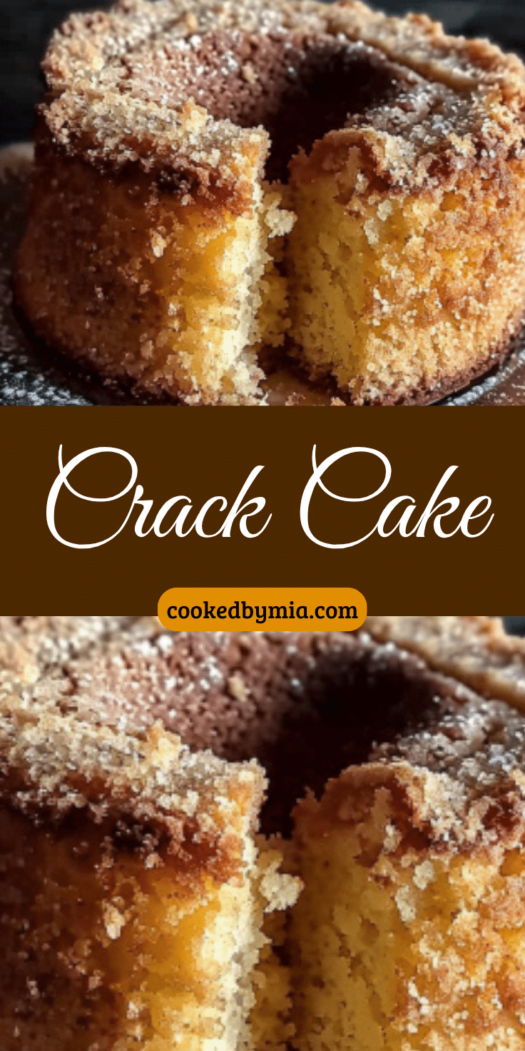 Crack Cake - Cooked By Mia