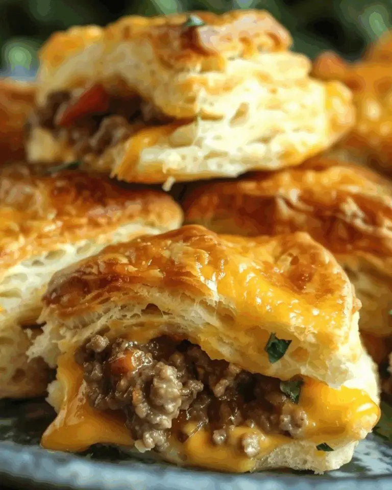 Chopped Cheeseburger Biscuits Bake - Cooked By Mia