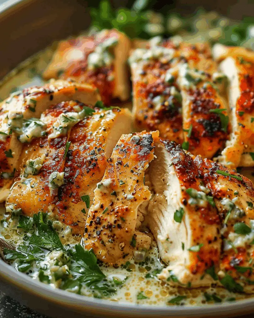 Melt In Your Mouth Caesar Chicken Recipe - Cooked By Mia