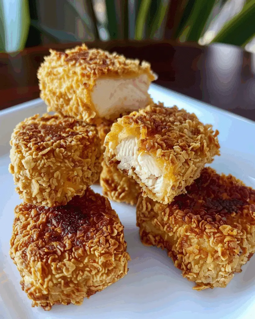 Easy Baked Chicken Nuggets (Made with Canned Chicken!) - Cooked By Mia