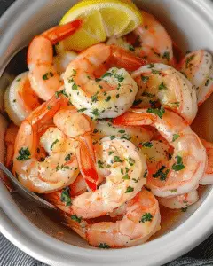 Slow Cooker 5-Ingredient Garlic Butter Shrimp - Cooked By Mia