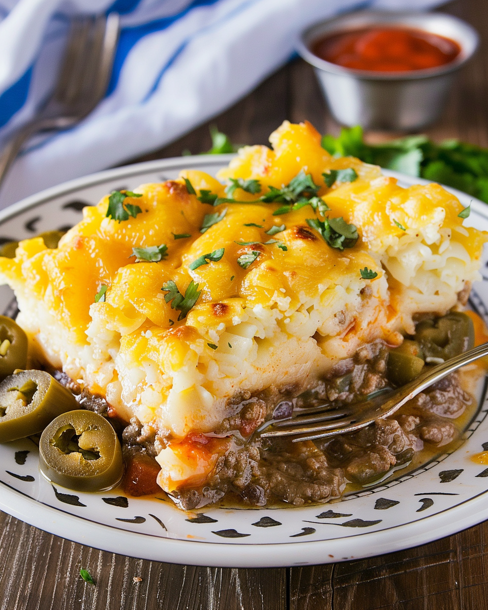 Chili Relleno Casserole - Cooked By Mia