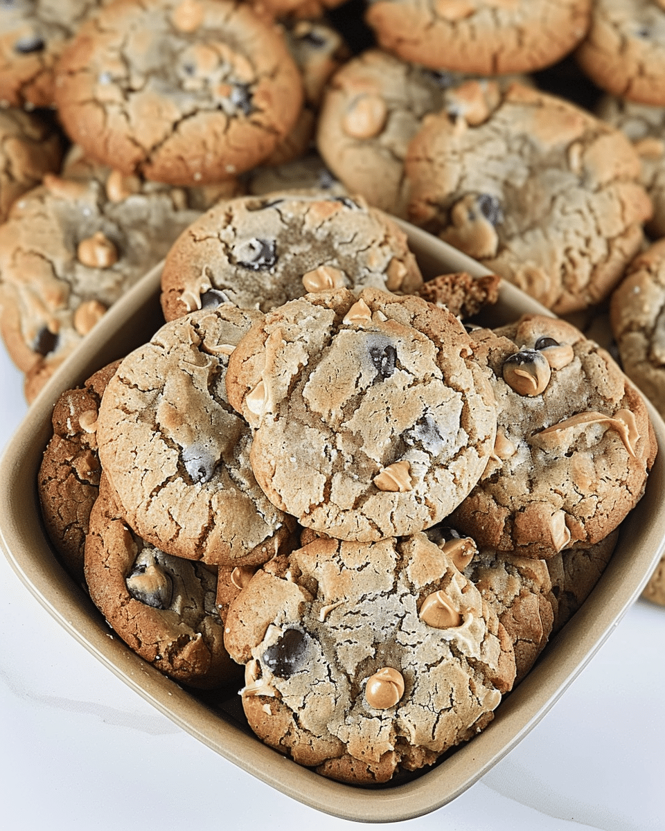 Cookies ‘n Cream Peanut Butter Cookies - Cooked By Mia
