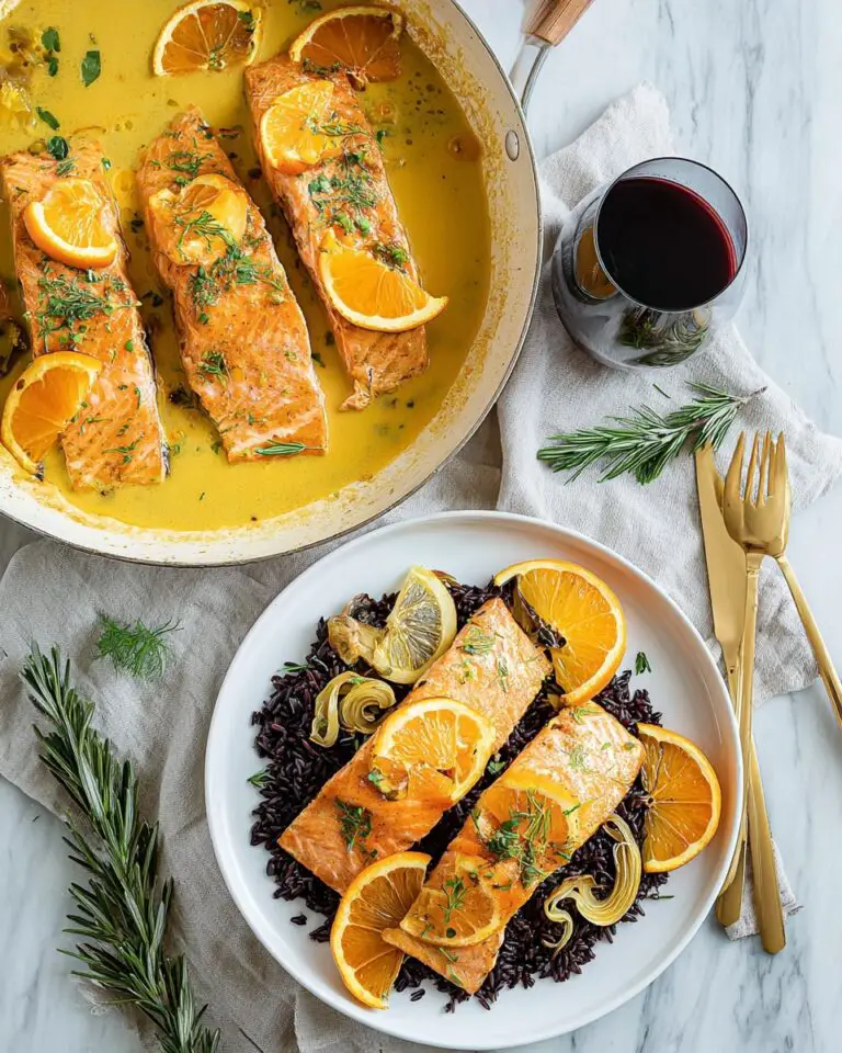Easy Salmon with Orange, Fennel, and Rosemary Recipe - Cooked By Mia