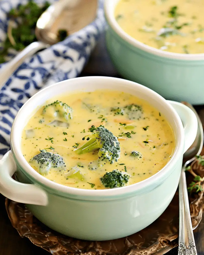 Copycat Panera Broccoli Cheese Soup Recipe Cooked By Mia