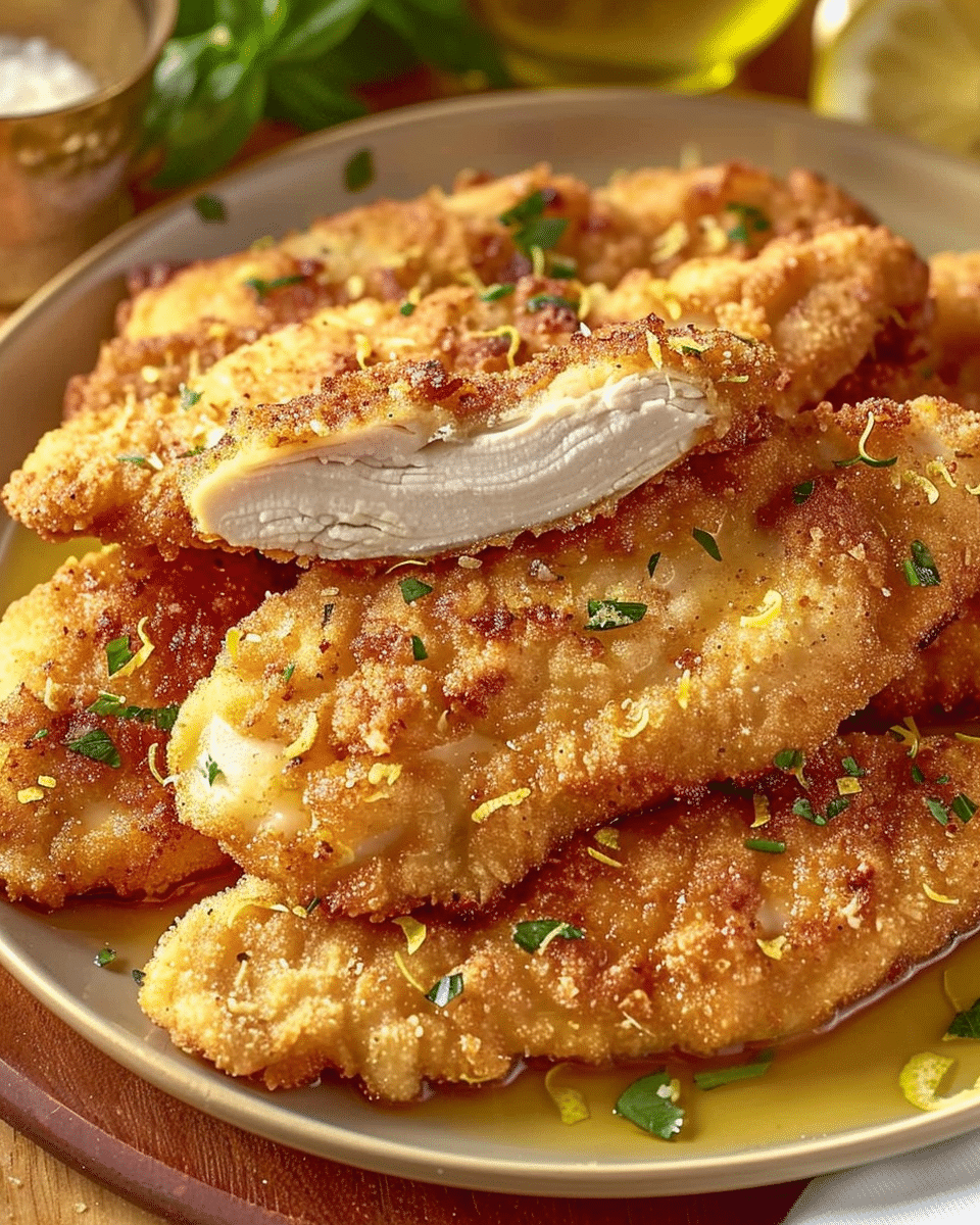 Garlic Butter Lemon Chicken Tenders - Cooked By Mia