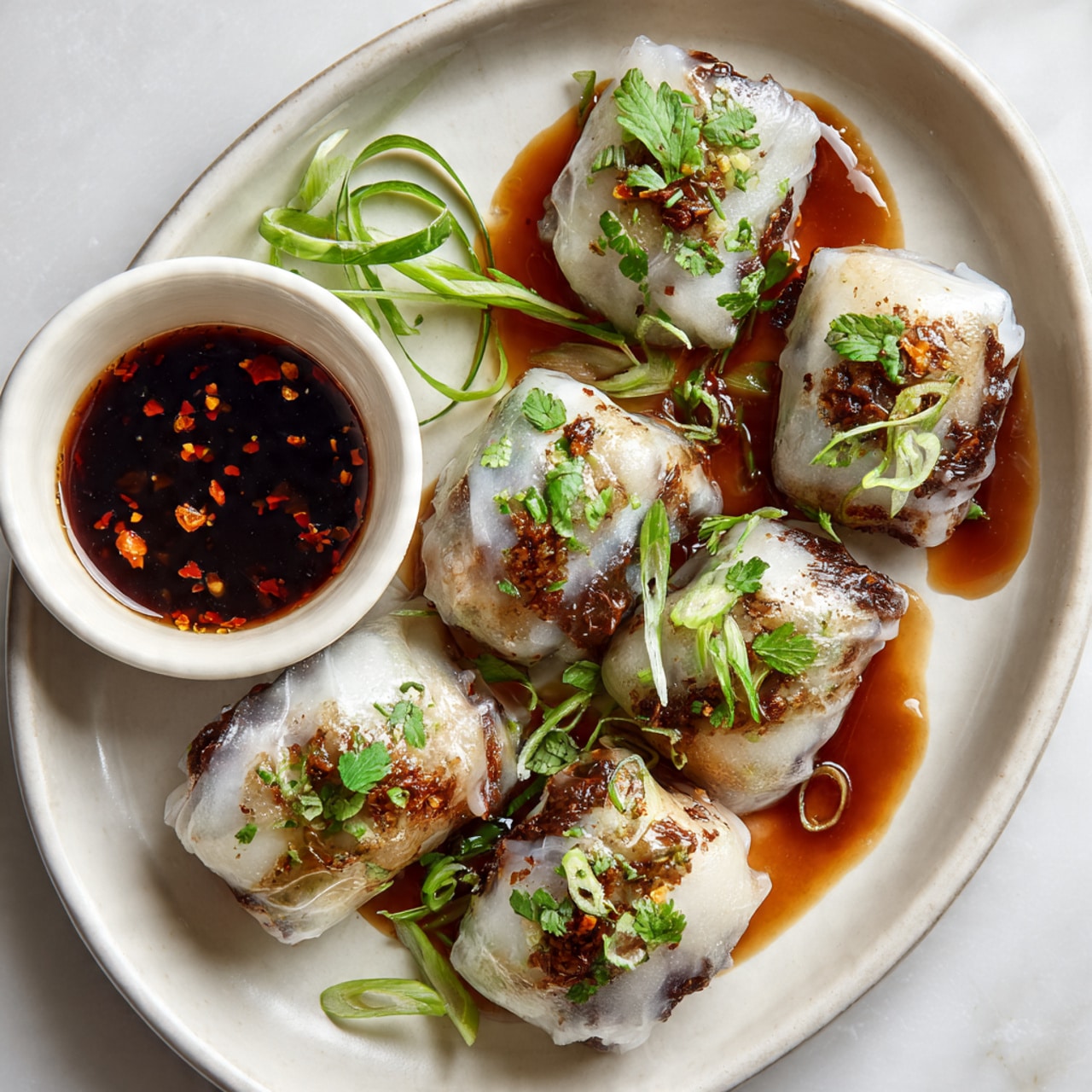 Thai Basil Beef Rolls Recipe - Cooked By Mia