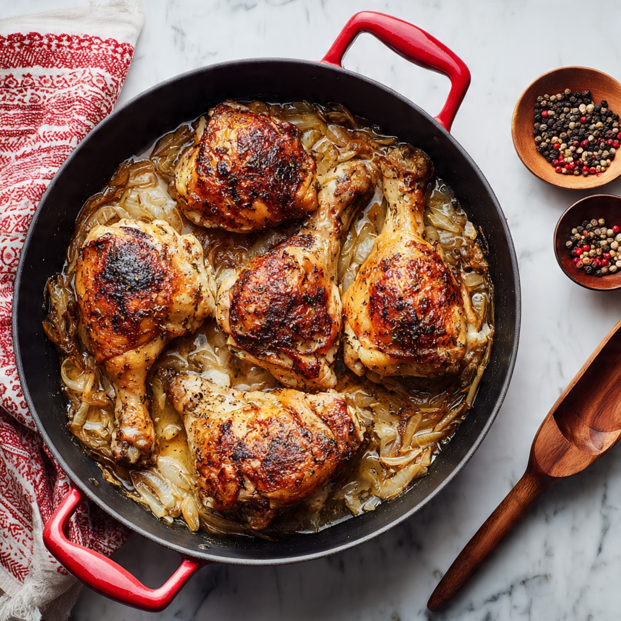 Musakhan: Palestinian Spiced Chicken Thighs with Caramelized Onions ...