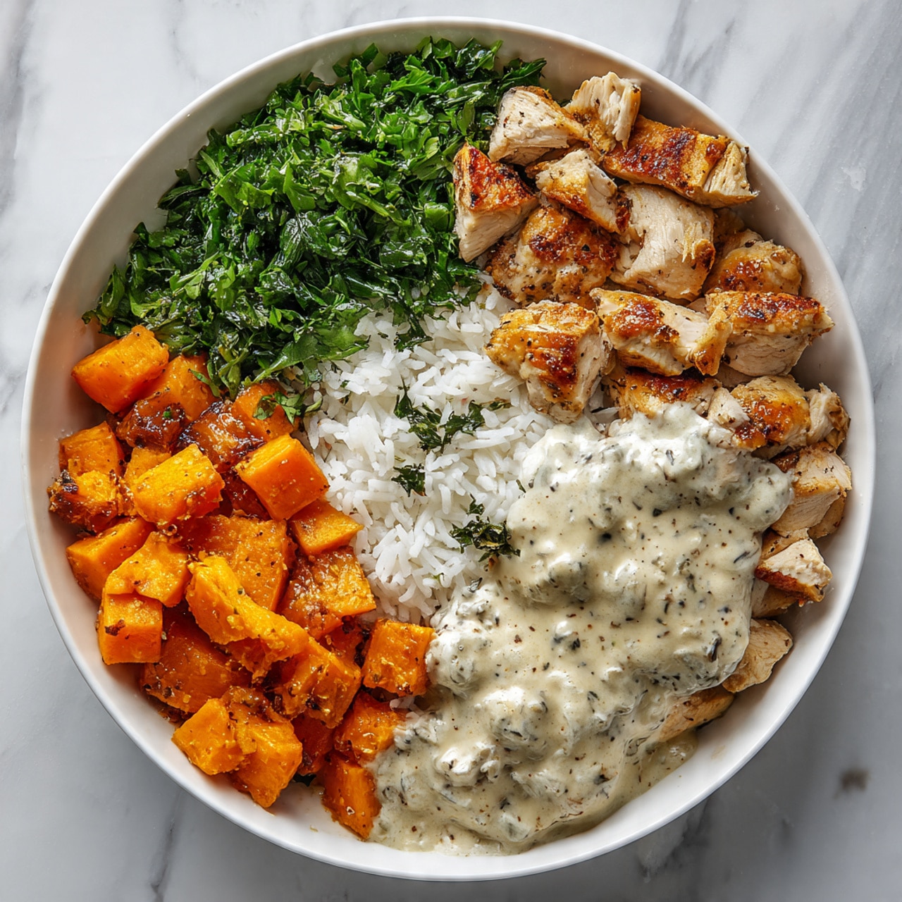 Maple Dijon Chicken & Sweet Potato Bowls That Comfort Your Soul Recipe ...