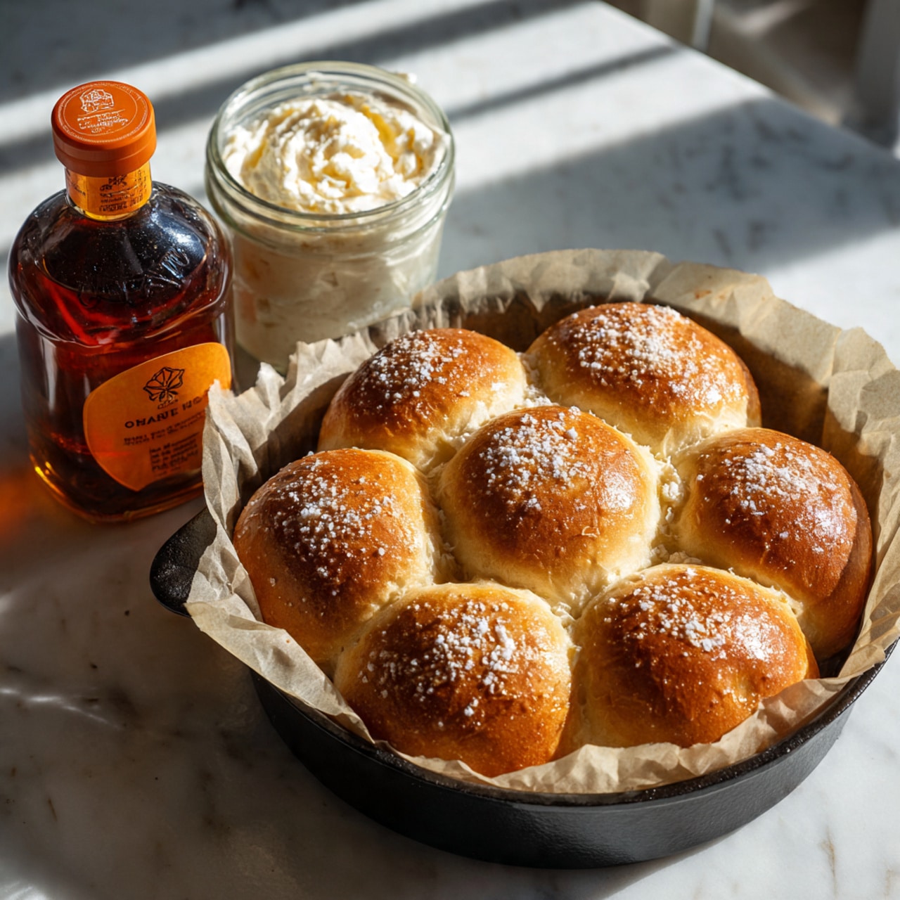 Brown Butter Sage Honey Milk Buns with Salted Honey Butter Recipe ...