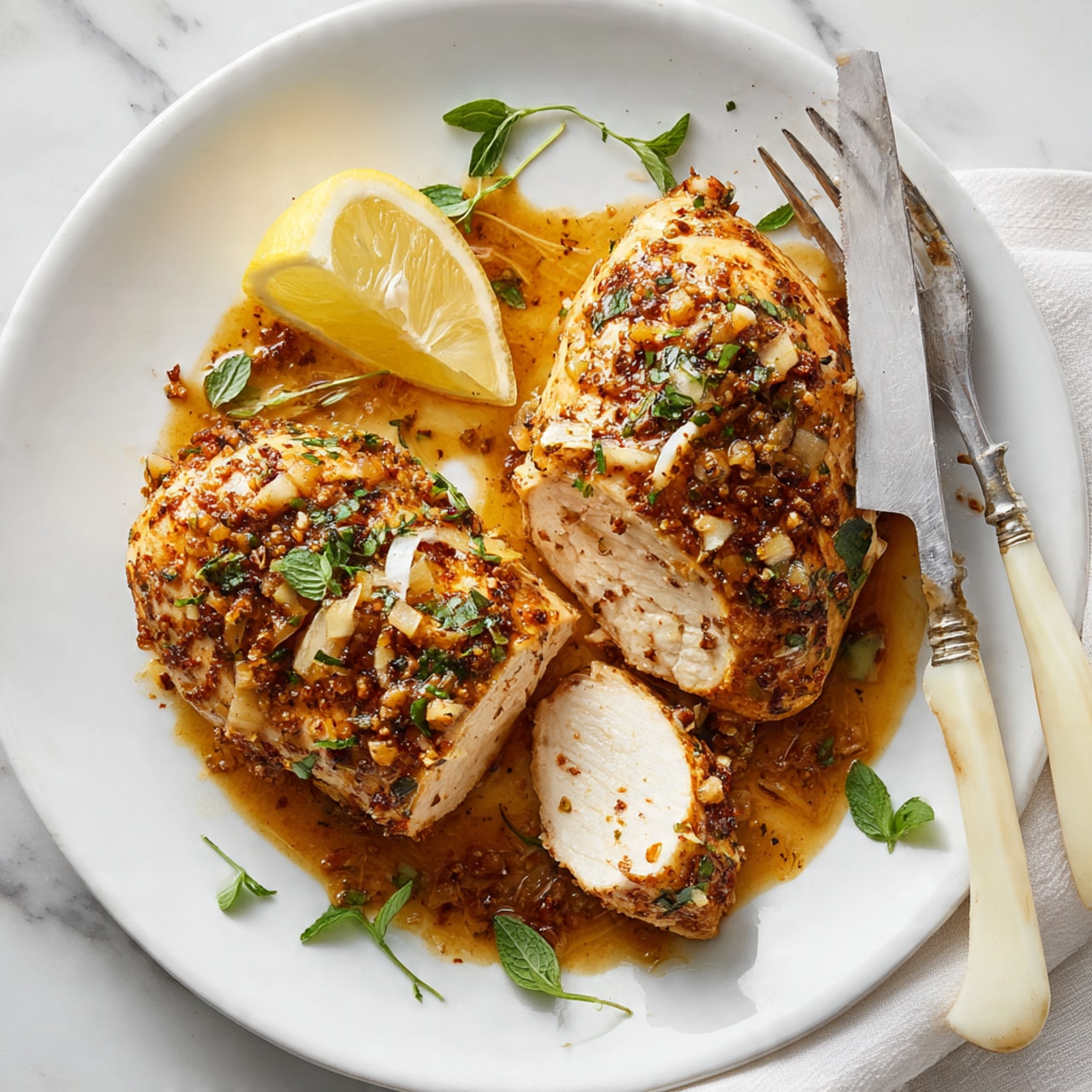 Instant Pot Lemon Garlic Chicken Recipe - Cooked By Mia