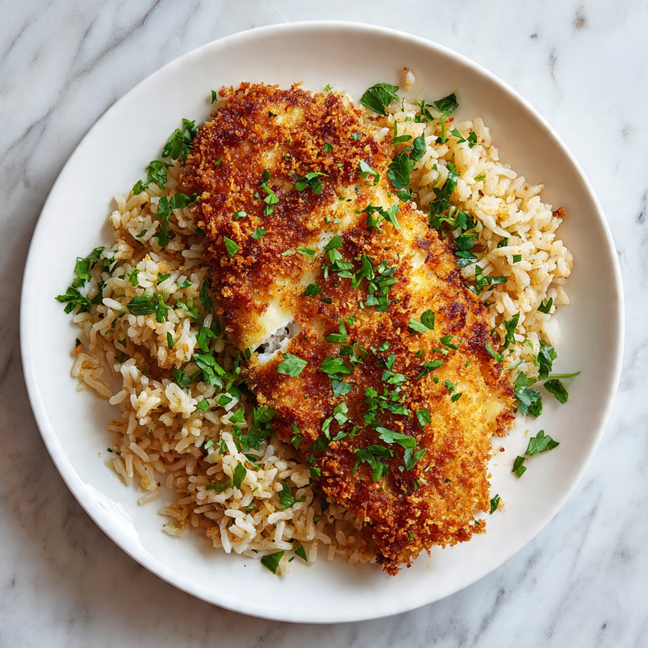 Air Fryer Parmesan Crusted Chicken Recipe - Cooked By Mia