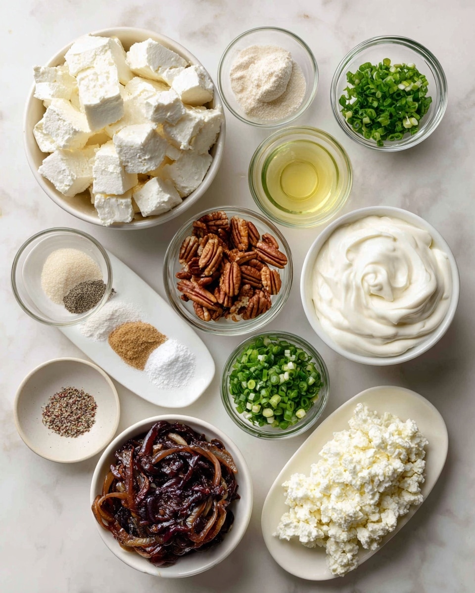 Goat Cheese and Caramelized Onion Dip Recipe - Cooked By Mia