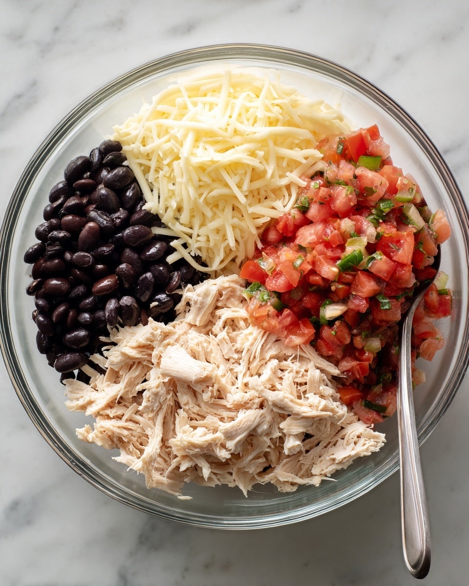 Creamy Chicken Taco Dip Recipe - Cooked By Mia