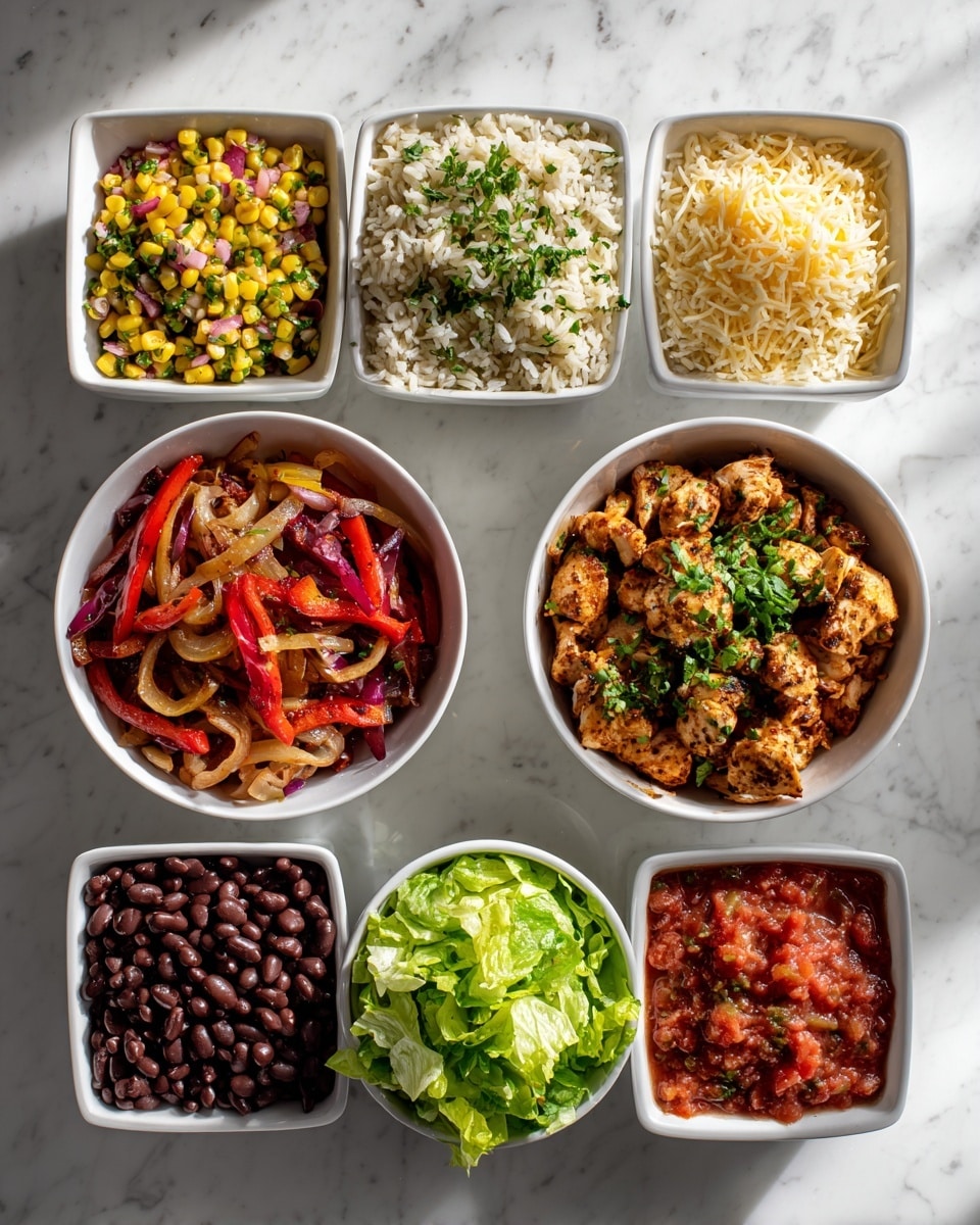 Chipotle Honey Chicken Burrito Bowls Recipe - Cooked By Mia
