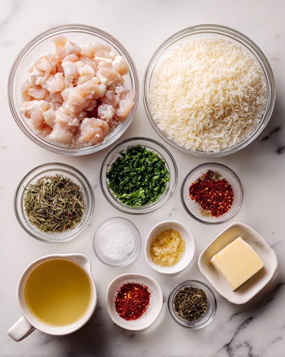 One-Pot Garlic Butter Chicken and Rice Recipe - Cooked By Mia