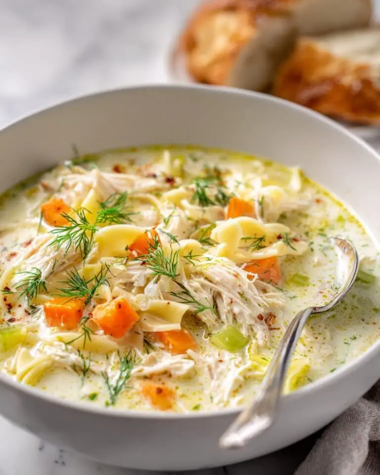 Avgolemono — Greek Lemon Chicken Soup Recipe - Cooked By Mia