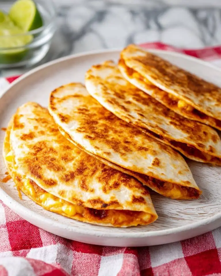 Skinny Chicken and Corn Quesadillas Recipe - Cooked By Mia