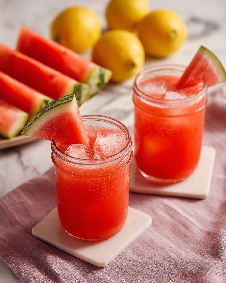 Homemade Watermelon Lemonade Recipe - Cooked By Mia